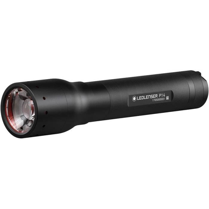 LED Lenser P14 Lampe Torche Noir - Cdiscount Bricolage