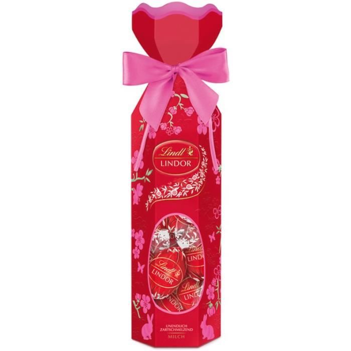 Chocolat de Pâques: Lindt Lindor Tubes, 160g - Cdiscount Au quotidien
