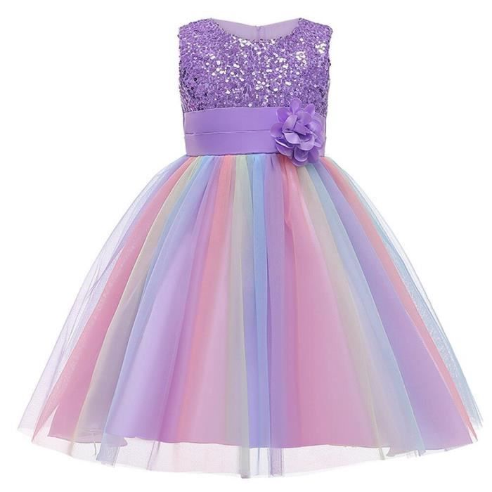 Filles Princesse Robe Marque De Mode Robe Pour Enfants Fleur Fille ...