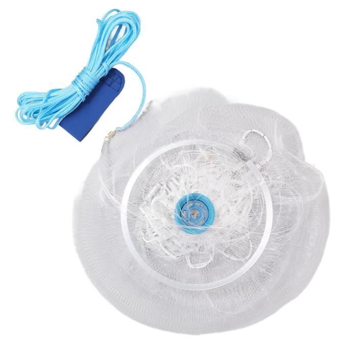 Mxzzand Filet de pêche monofilament en nylon Filet de pêche en fonte ...