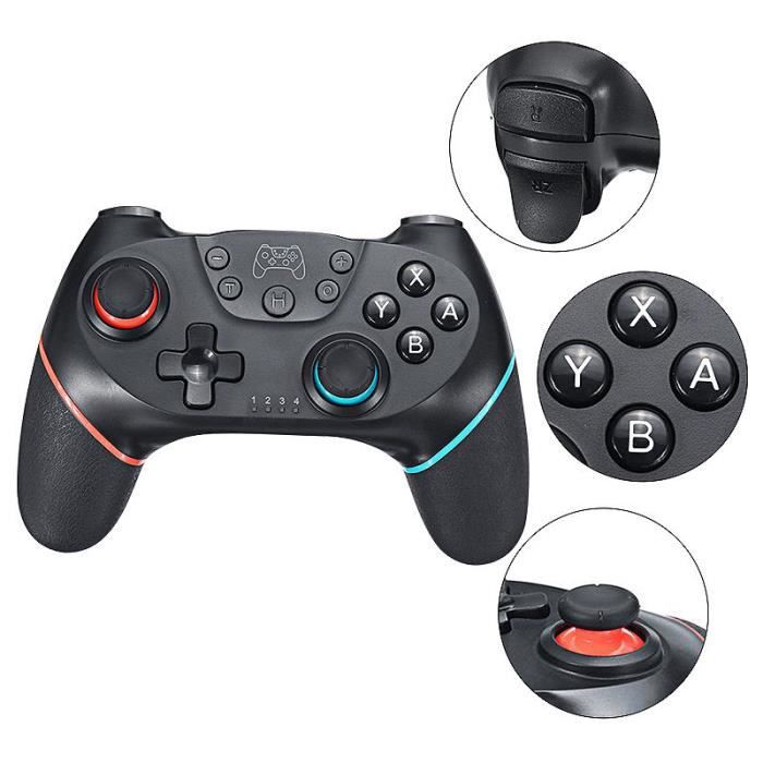 Manette sans fil pour Nintendo Switch, Bluetooth Manette Switch Pro ...