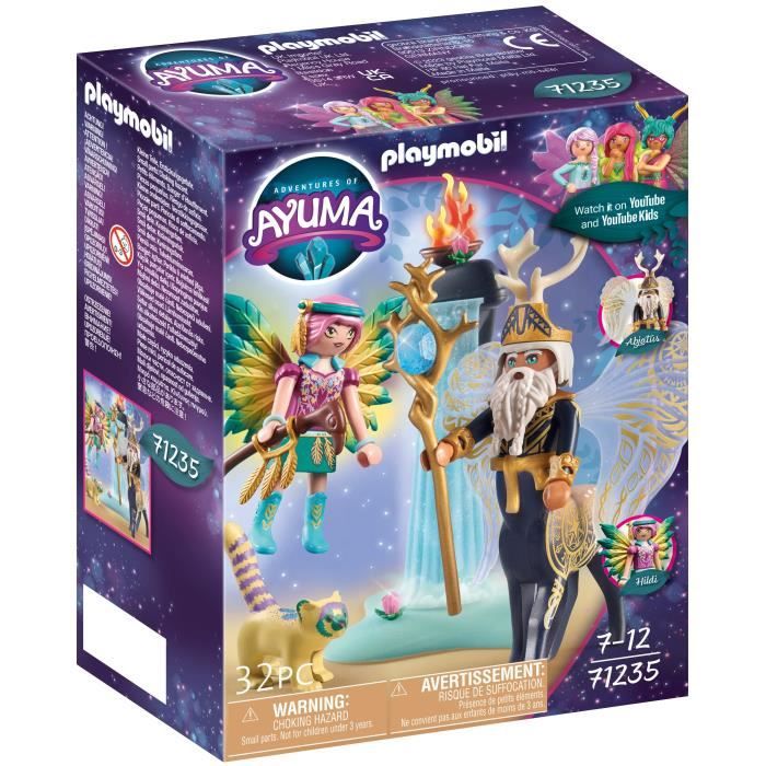 PLAYMOBIL - 71235 - AYUMA - Centaure avec Knight Fairy Hildi ...