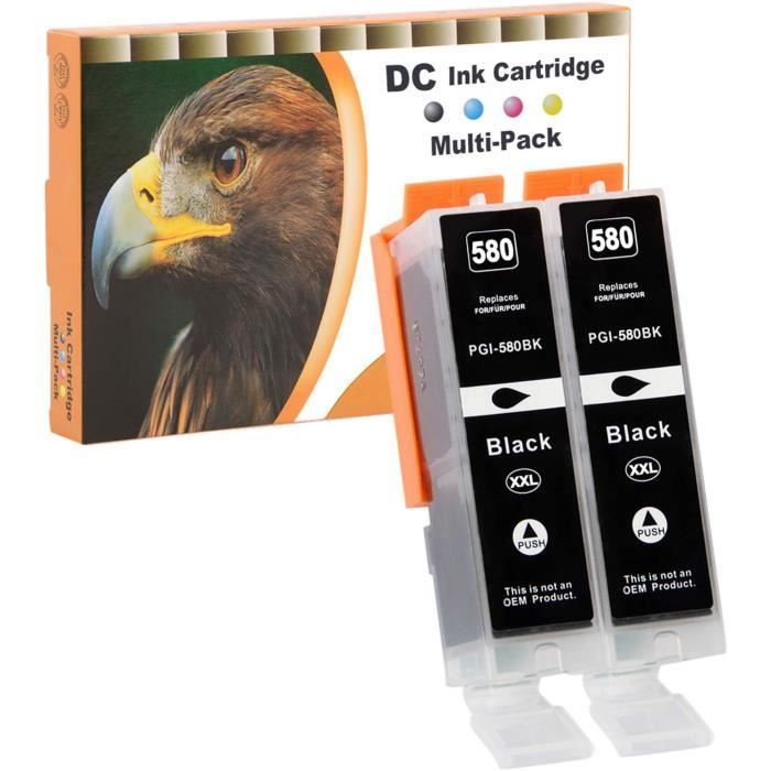 Pgi-580 Xxl Compatible Cartouches D'Encre Remplacement Pour Canon Pgi ...