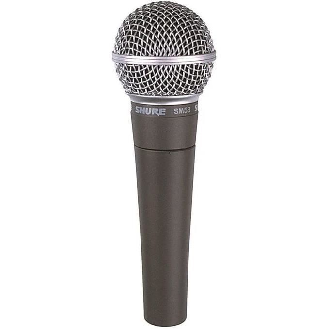 Shure SM58-LCE Microphone vocal dynamique de type cardioide - Cdiscount ...