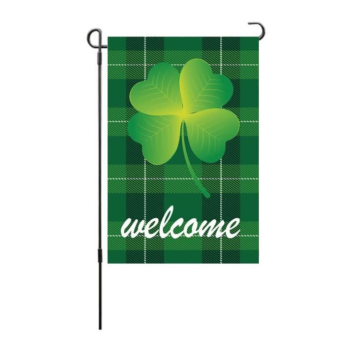 Drapeau de jardin - LSF - Saint Patrick - Polyester 100D - Double face ...