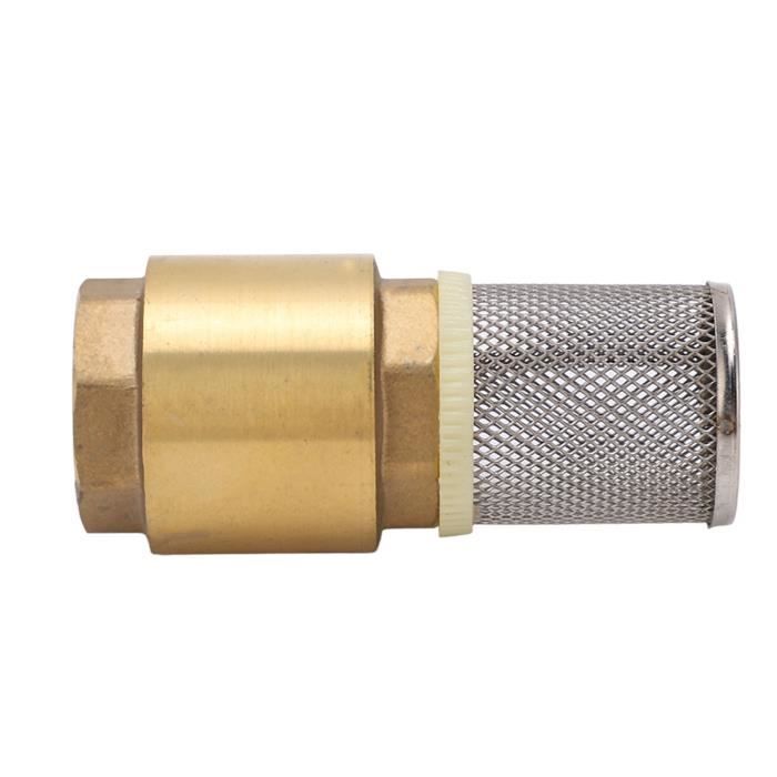 Clapet anti-retour laiton G1 unidirectionnel avec filtre - SONEW ...