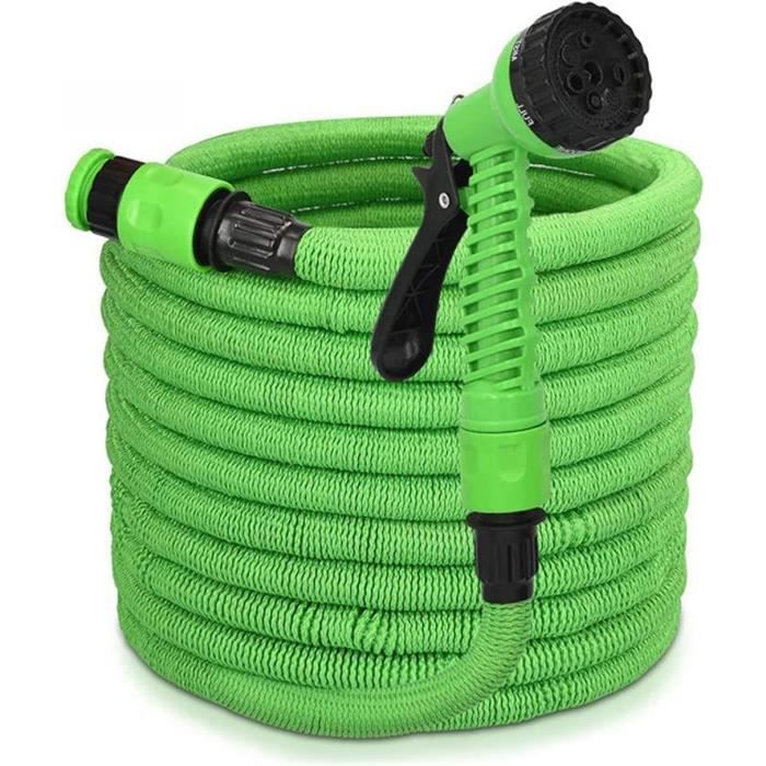 Hm Vicyy Tuyau d'arrosage,Buse avec 7 Fonctions,Tuyau D'arrosage ...