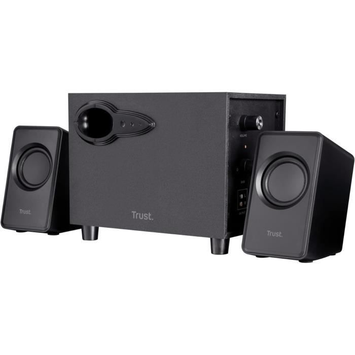 Trust Avora Enceinte PC 2.1 avec Caisson de Basses eois, 18W (9W RMS ...