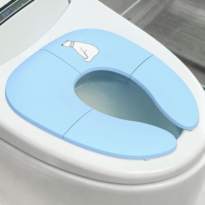 Adaptateur Toilette Enfant Portable Bebe - Réducteur de Toilette pour ...