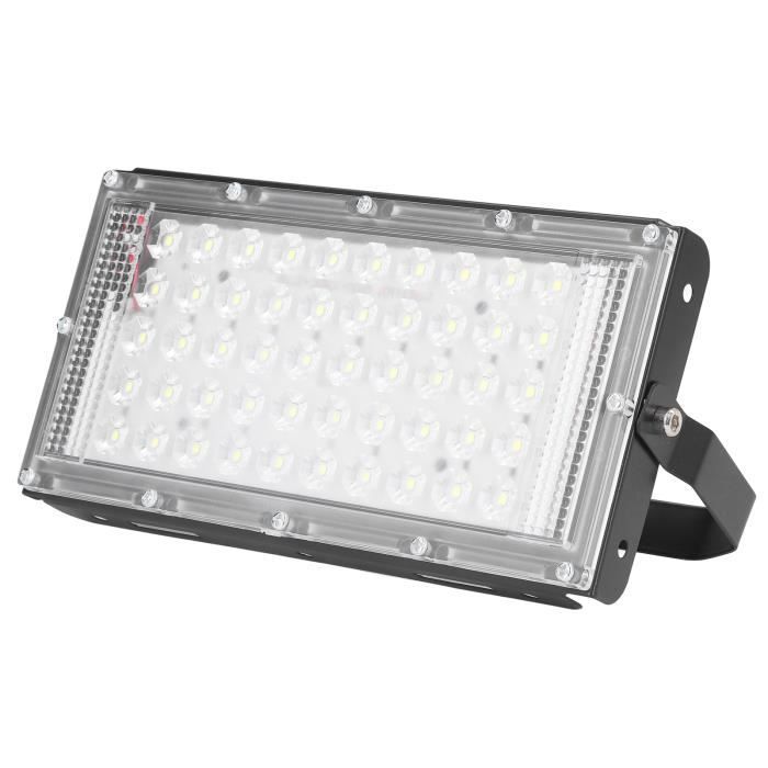 Tbest Projecteur à LED Projecteur LED 50W 12V lumière blanche super ...