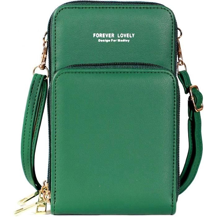 Petit Sac À Bandoulière À Écran Tactile Pour Téléphone Portable En Cuir ...