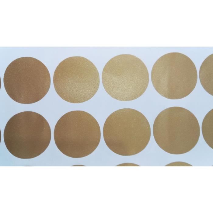 Lot De Stickers Muraux En Vinyle Ronds, Doré, 4Cm 52Dots[H1461 ...