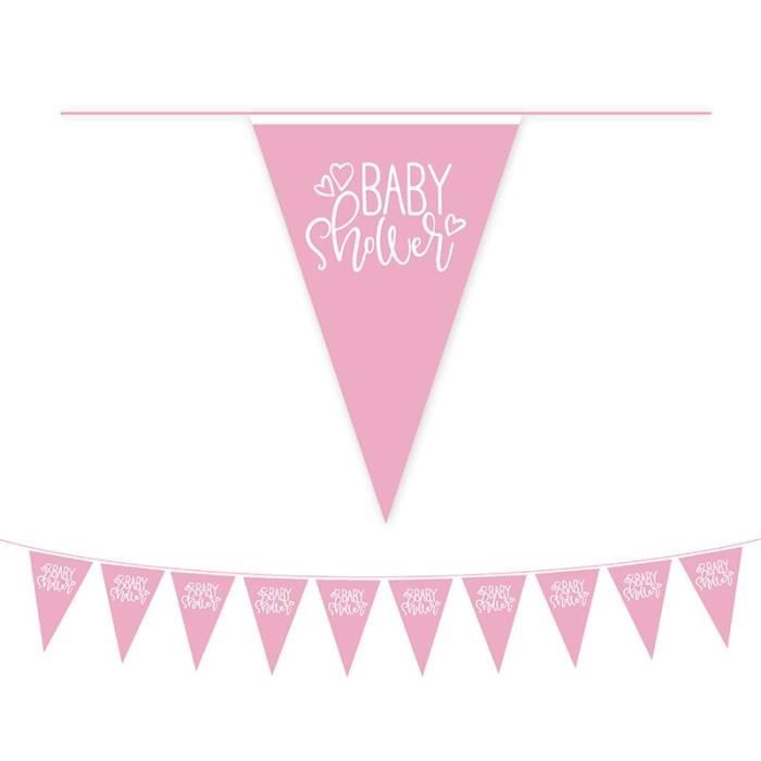 BANDEROLE,17--Banderole décorative pour fête de bienvenue du bébé ...