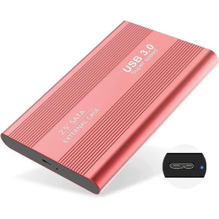 Disque Dur Externe 4TB - USB 3.0 HDD Portable - Pour Mac, PC ...