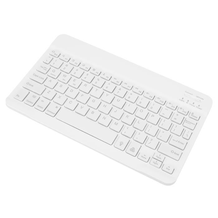 Mini clavier sans fil Portable Mini sans fil RVB rétroéclairé Connexion ...