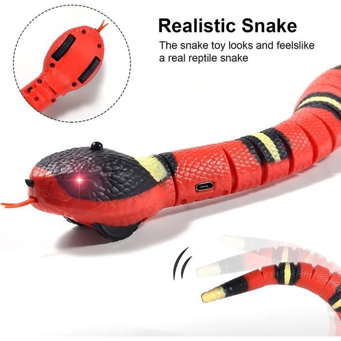 Jouet de Serpent à détection Intelligente pour Enfants, Jouet de ...