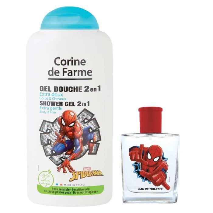 CORINE DE FARME - Marvel Spider-Man - Coffret eau de toilette 50ml ...
