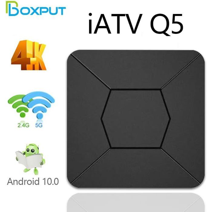 Q5 TV Box, Android 10.0 TV Box, Reproductrice Streaming en 4K Ultra HD ...