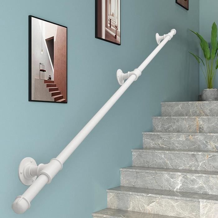 Hanail blanche Securite Rampe Main Courante pour escalier Rambarde Fer ...