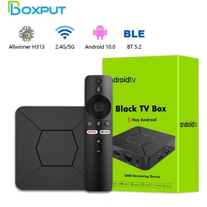 Q5 TV Box, Android 10.0 TV Box, Reproductrice Streaming en 4K Ultra HD ...