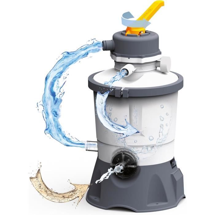 Filtre à sable Bestway 3,028 m3-h, pompe 85 watts AC220-240V, préfiltre ...