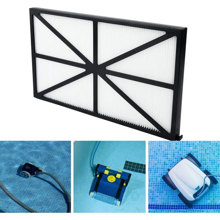 2 Pièces Cartouche Filtrante pour Piscine, Filtre Robot de Piscine ...