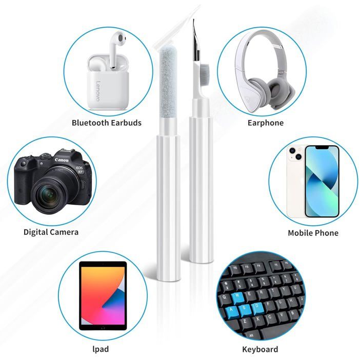 Kit de nettoyage pour AirPods, nettoyeur d'AirPods nouvelle génération ...
