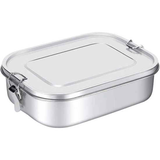 Lunch Box Lunch Box 1400Ml Fabriqué En Acier -Fuite Camping & Randonnée ...