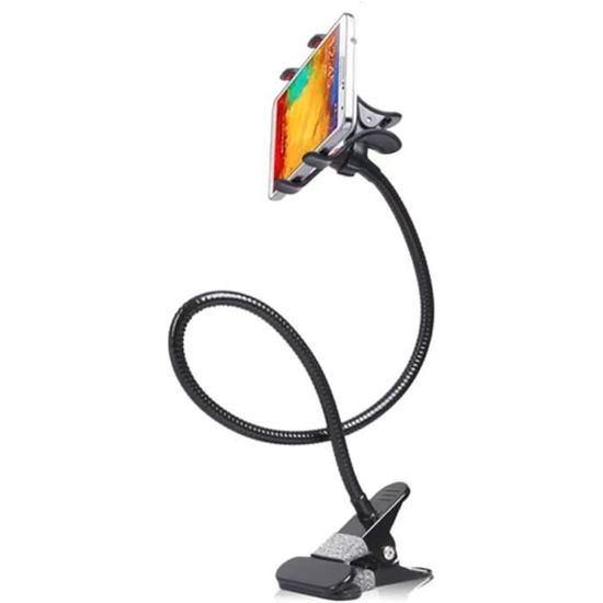 Support de téléphone portable en fer avec col de cygne réglable pour ...