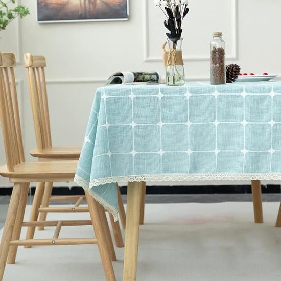 Nappe De Table,140X300Cm,Nappe En Table De Salle À Manger Rectangulaire ...