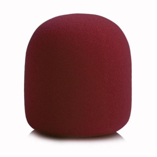 Microphone,Juste en mousse pour micro optique,pare-brise de microphone ...