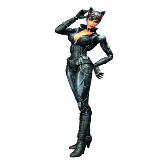 Figurine Batman miniature Arkham City Catwoman Play Arts Action Figure ...