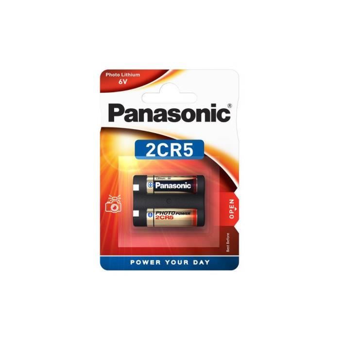 Panasonic 2CR5 6V Lithium Power - - Cdiscount Jeux - Jouets