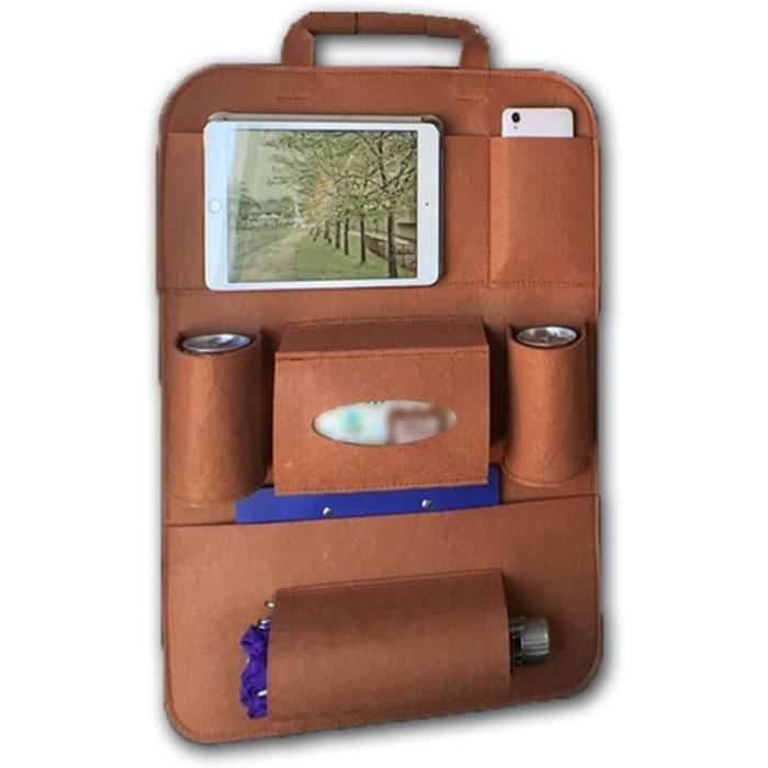 ® Organ ur de siège auto pour voiture - Protection du dossier - Poche ...