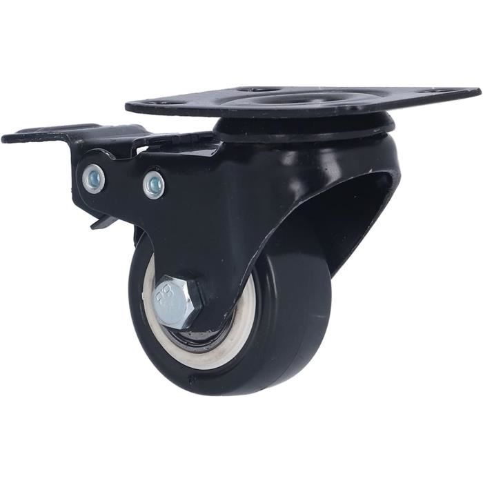 Roues À Roulettes Robustes, Roulettes Silencieuses 4Pcs 1.5In Roue De ...