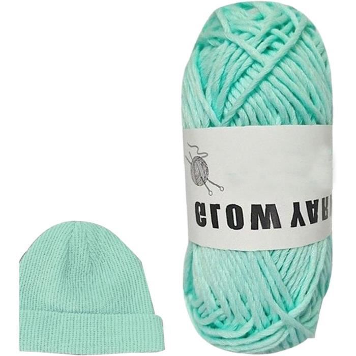 Pelotes De Fil À Tricoter 50G-2Mm X 70M Glow In The Dark Yarn Luminous ...