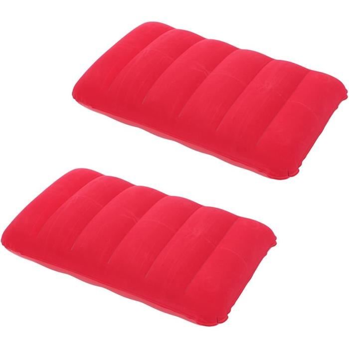 Lot De 2 Coussins Gonflables Pour Le Camping, Les Voyages, La Randonnée ...
