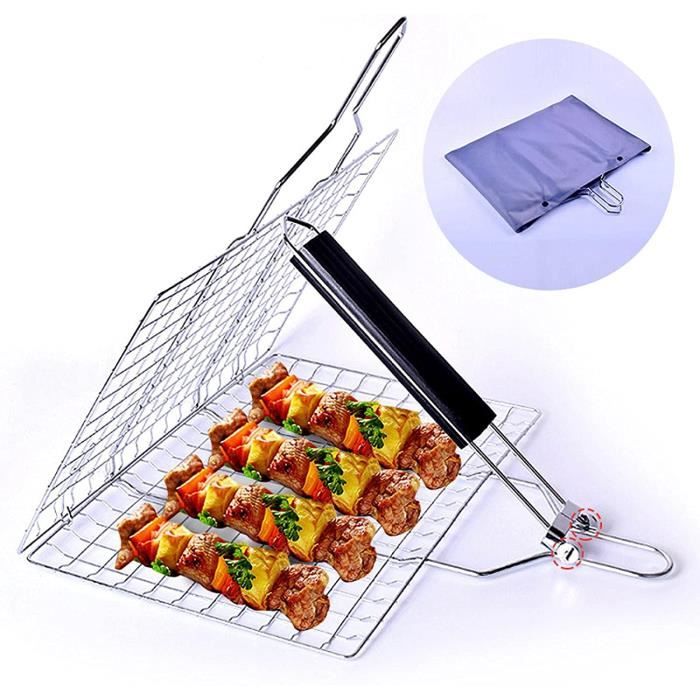 Pince Alimentaire,ustensiles pour Barbecue,Pince BBQ,Panier à Griller ...