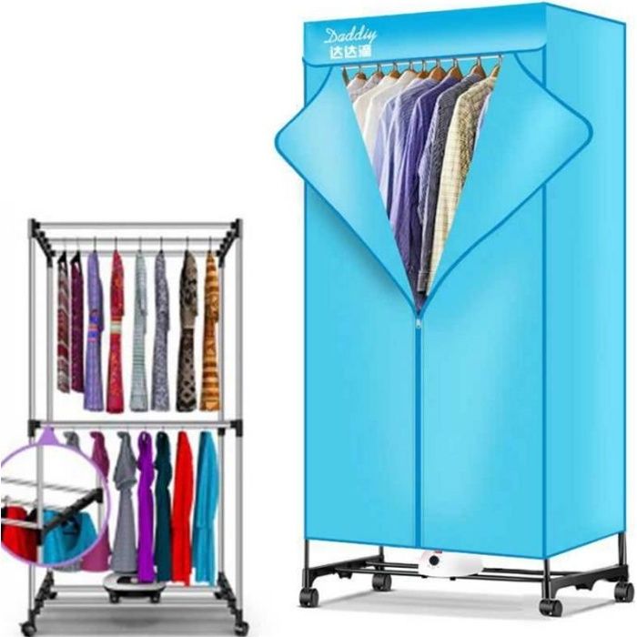Sèche-Linge électrique Portable Sèche-Linge par Ventilation, 900 W ...