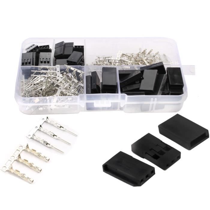 Connecteurs Servo 3 Pin 2.54mm - YUNIQUE FRANCE - 30pcs - Mâle ...