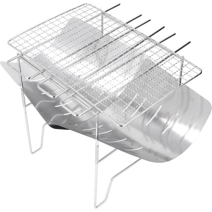 Gril de camping pliant, gril d'extérieur facile à utiliser[u605 ...