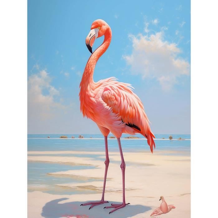 Bimkole 5D Diamond Painting DIY Kits Flamant, Animaux Peinture D'art ...