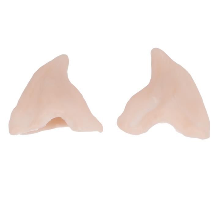 EBTOOLS oreille d'elfe de cosplay Cosplay Elf Ear Latex Doux Unique ...