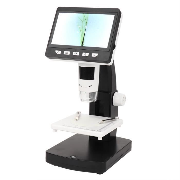 Microscope HD de 4,5 pouces, endoscope de microscope numérique USB avec ...