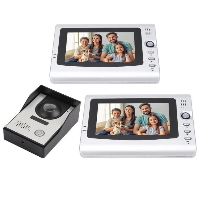 Kit de visiophone - GOTOTOP - 7 pouces - Vision nocturne - Installation ...