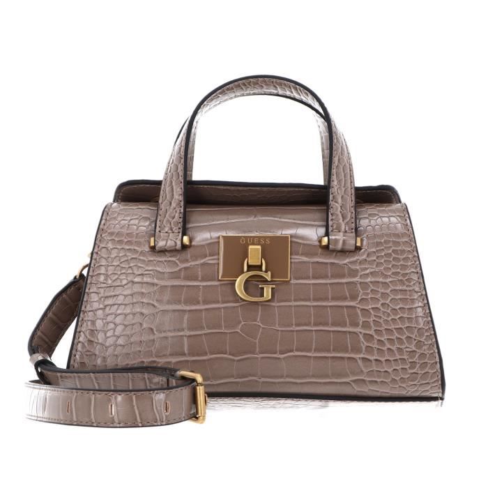GUESS Stephi Mini Satchel Bag Light Rum [182662] - sac à épaule ...