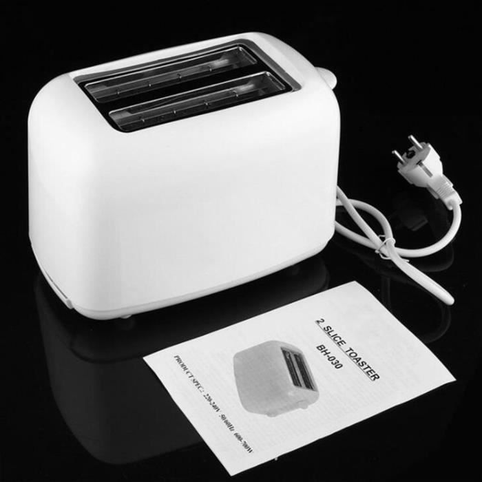 800 W Machine de Grille-pain portatif avec la fente large, machine de ...
