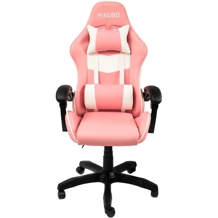 Chaise De Gaming Ergonomique, Rose, Taille Unique[J3180] - Cdiscount Maison