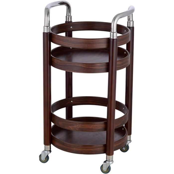 XCJ Chariot de Bar Chariot de Cuisine Chariot De Service Desserte À ...