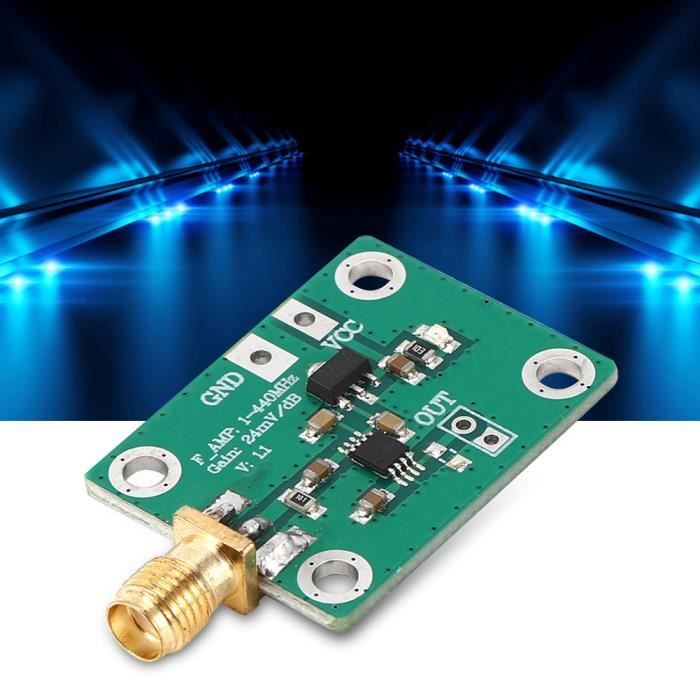 SURENHAP Détecteur Logarithmique Power Meter AD8310 0.1-440MHz Haute ...